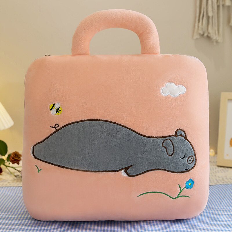 Автомобильная складная подушка/одеяло, многофункциональная, подушка для сна в офисе, автомобильная спинка, автомобильное одеяло, «два в одном»