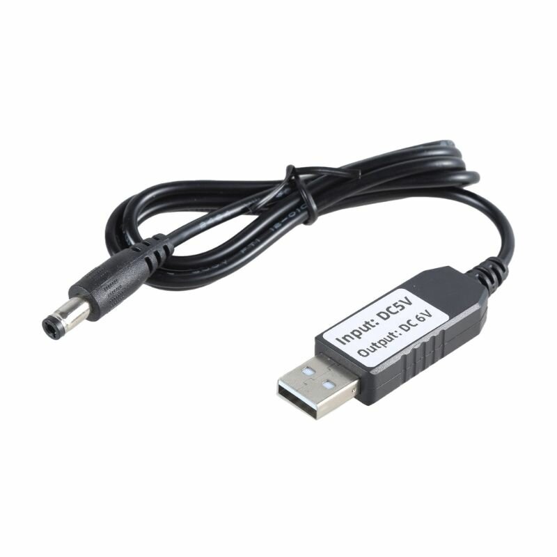 ) Кабель питания USB5V-6V 5.5x2.1 мм