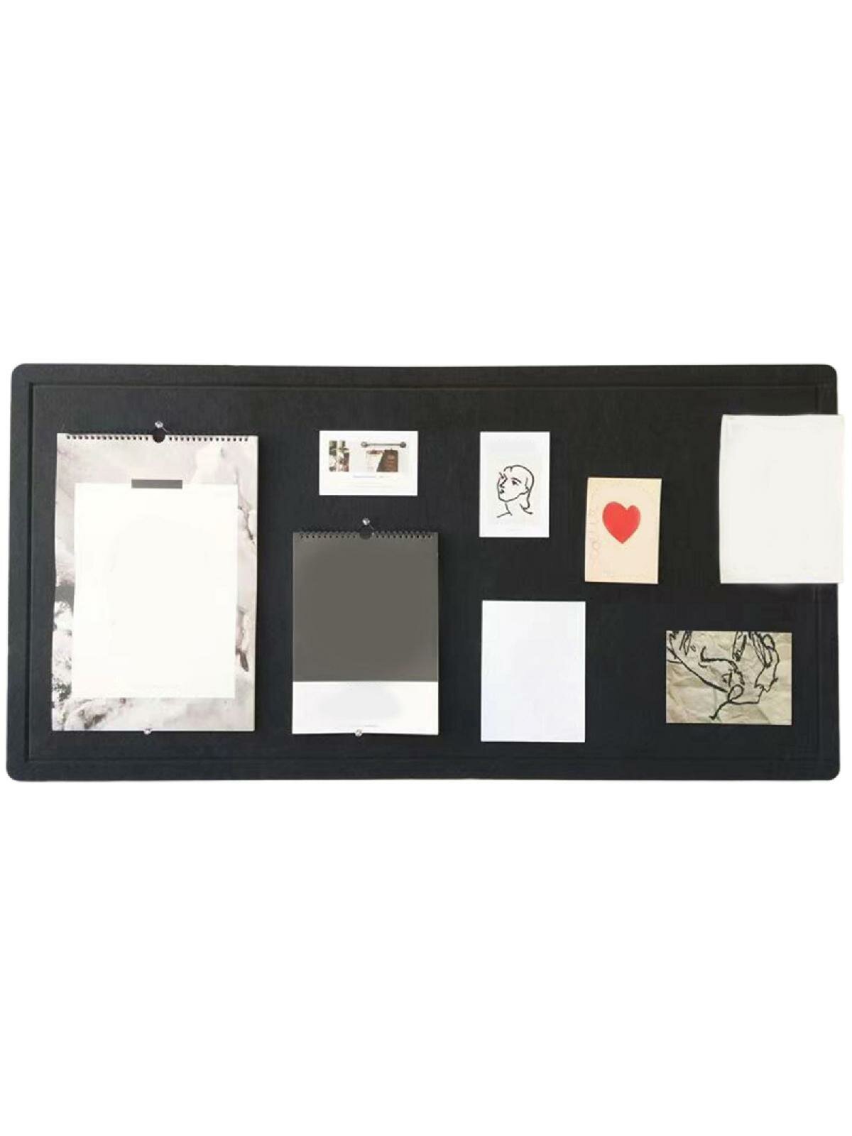 Доска объявлений с войлочными поверхностями Простое решение для организации офиса и дома