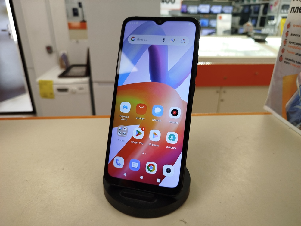 Смартфон Xiaomi POCO C51 2/64 ГБ RU, Dual nano SIM, power black Б/У