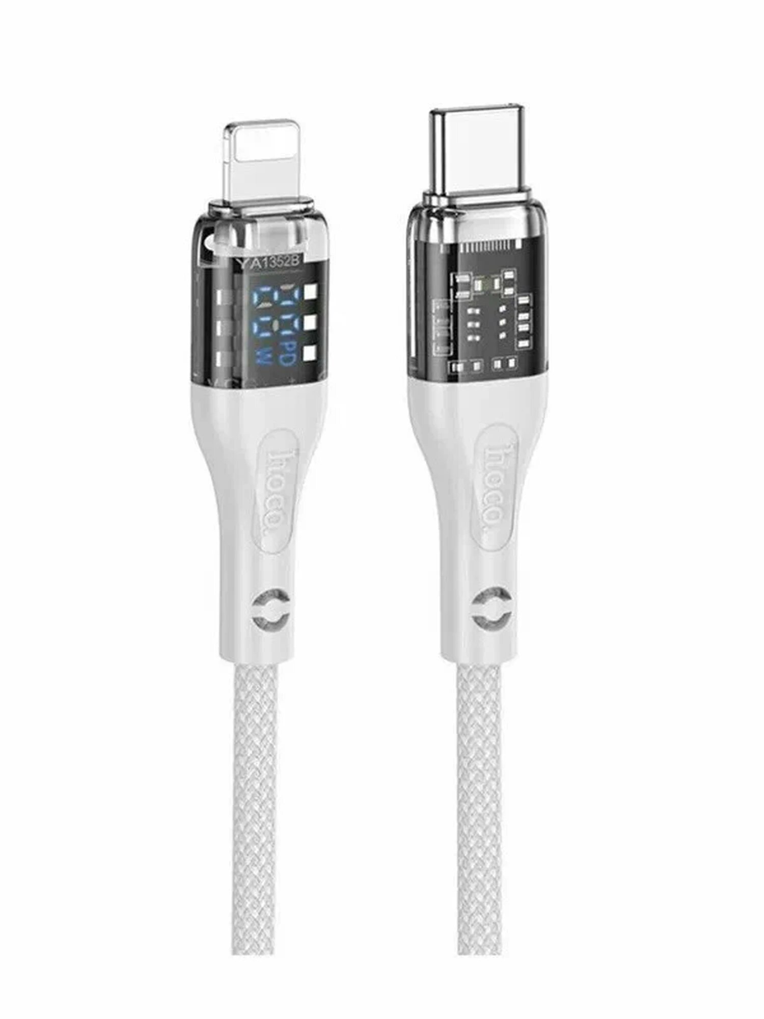 Кабель Hoco U115, для Lightning, 20 Вт, быстрая зарядка, USB Type-C