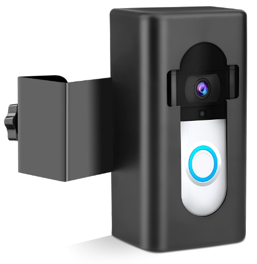 Кронштейн для дверного звонка WIFI, видео, регулировка угла влево-вправо и вверх-вниз, монтажная пластина, кронштейн, клин для регулировки дверного звонка X20
