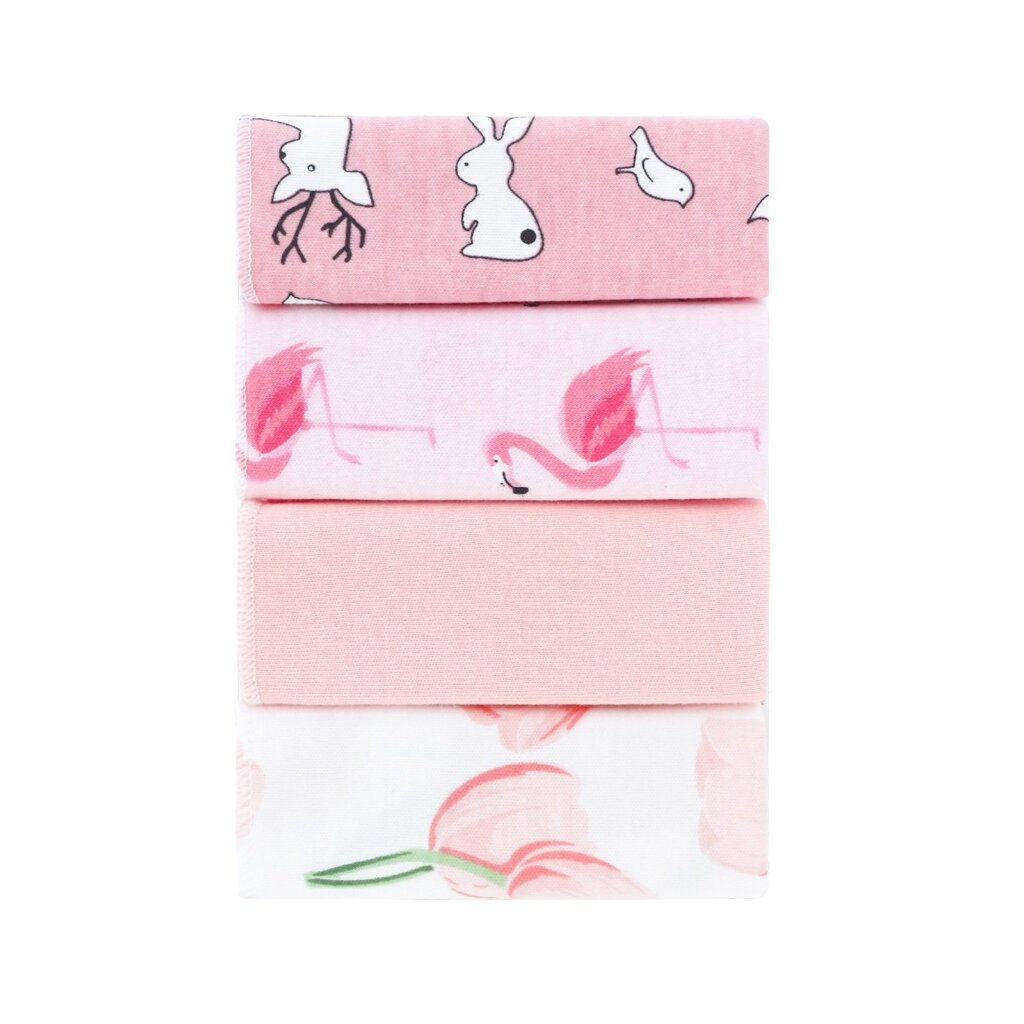 4 детских хлопчатобумажных милых мультяшных полотенца для лица-набор из 4