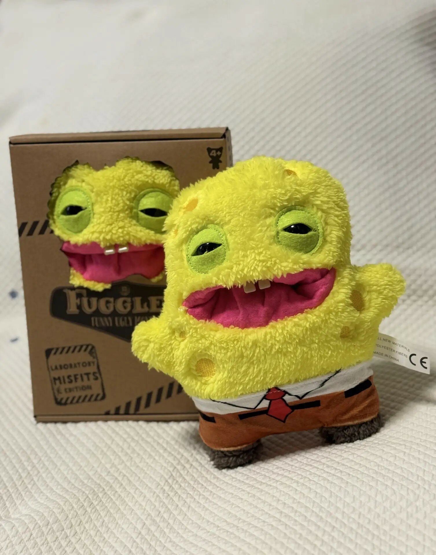 Мягкая игрушка fuggler фугглер спанч боб