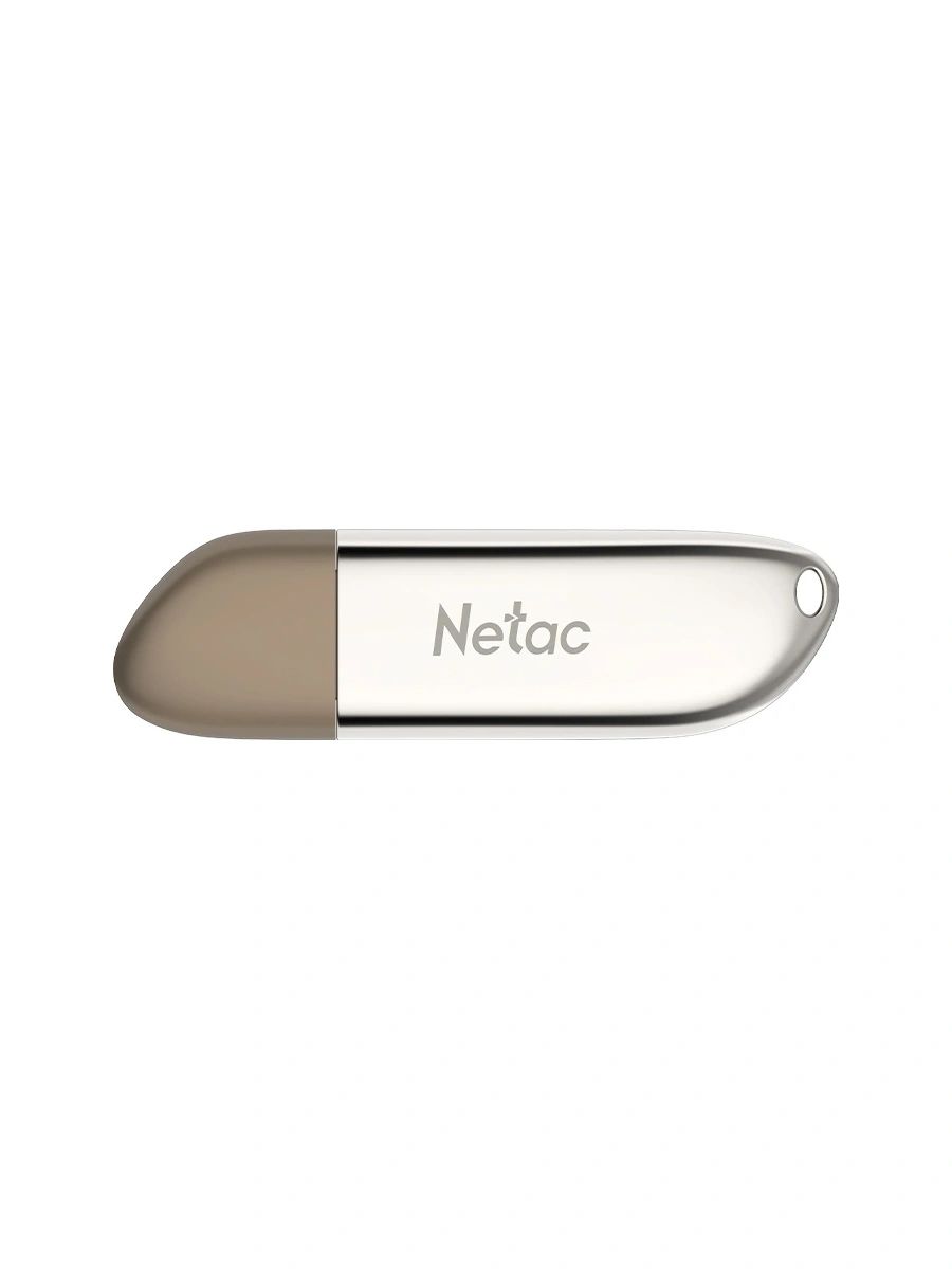Флеш Диск Netac 128GB USB А цинковый сплав