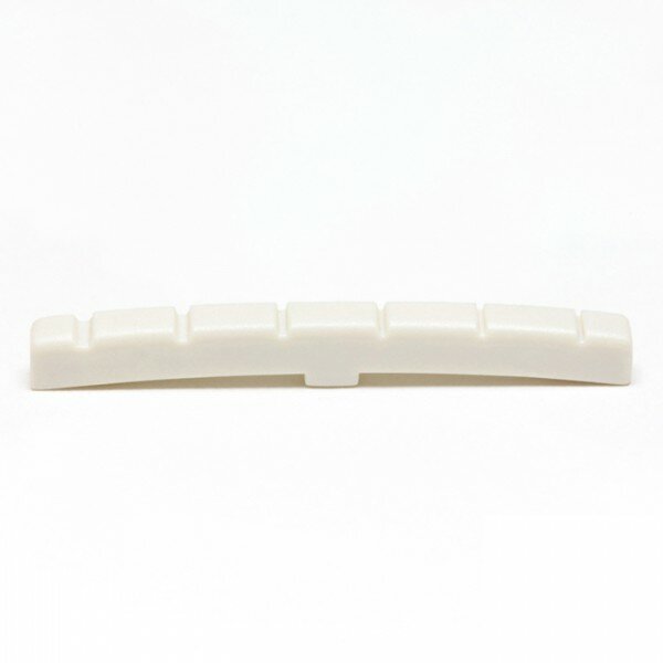 Graphtech NUBONE LC-5000-L0 верхний порожек для 6-ти струнных гитар Fender, левосторонний (42.93х3.40х5.08x35.05mm)