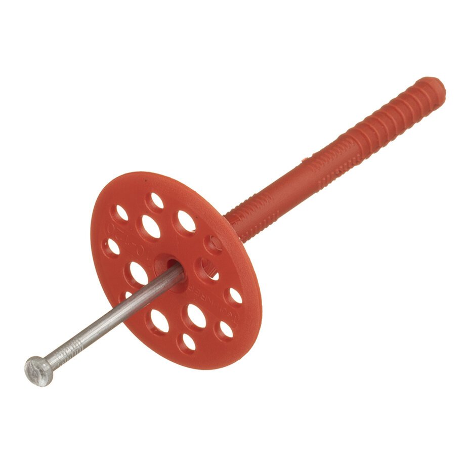 Дюбель для теплоизоляции 10х120 мм металлический гвоздь (140 шт.)