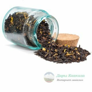 Чёрный чай с апельсином и корицей 100гр