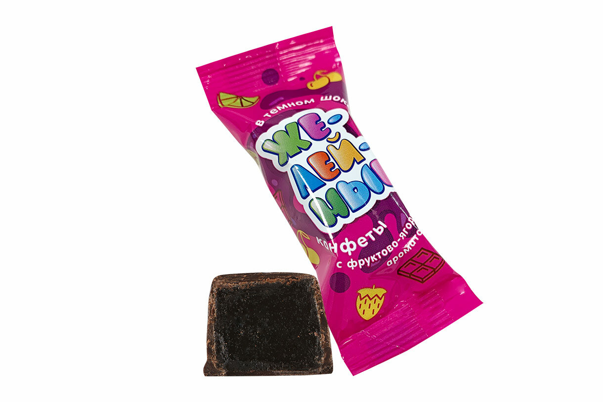 Конфеты Желейные с фруктово-ягодным ароматом 1 кг