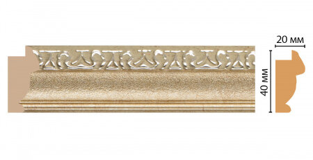 Багет Decomaster 807-59 В40хШ20хШ2900 мм / Декомастер.