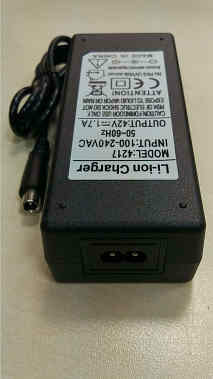 Блок питания для гироскутера Xiaomi, 7.9x5.5мм с иглой, 84W (42V, 2A), без сетевого кабеля