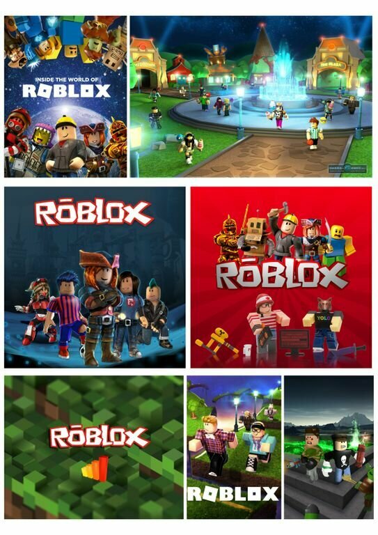 Наклейки, стикеры Роблокс, Roblox №2