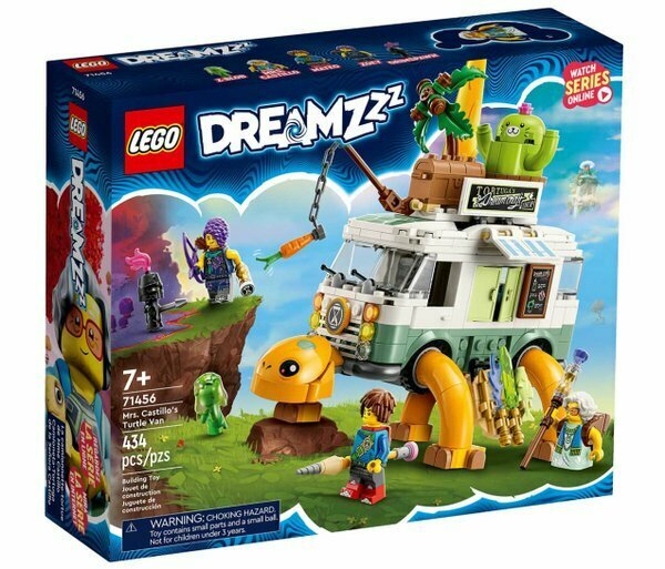 Конструктор LEGO DREAMZzz 71456 Фургон-черепаха миссис Кастильо