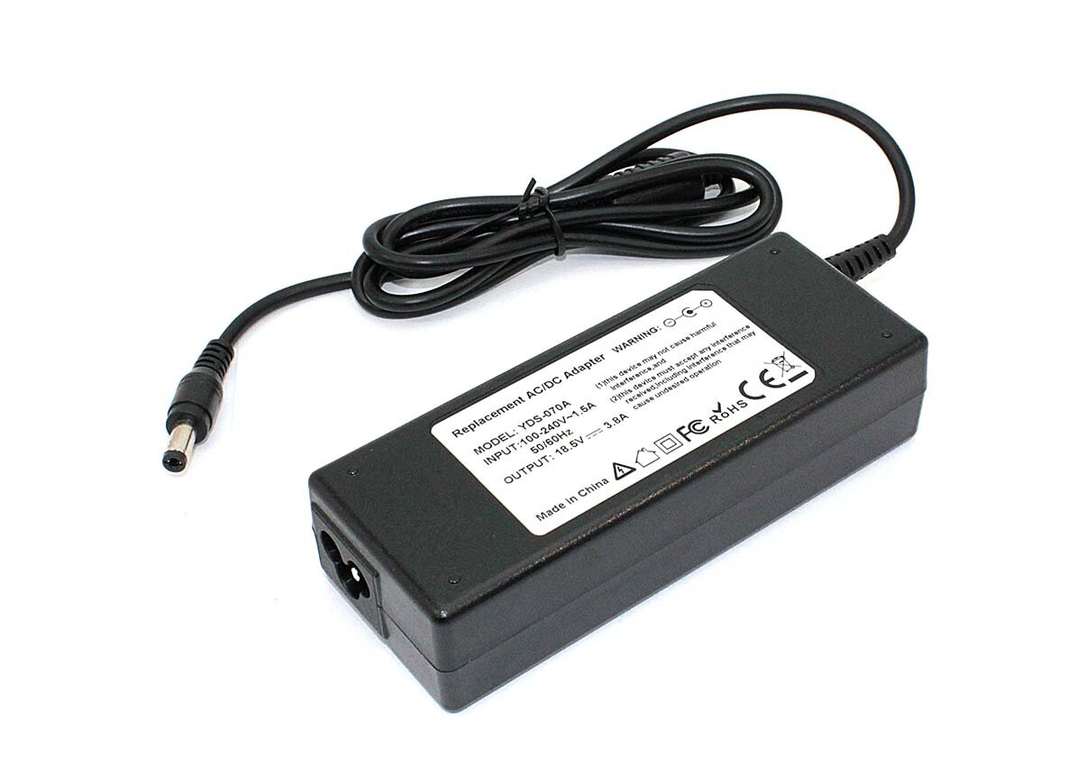 Блок питания для ноутбуков HP 18.5V 3.8A 5.5x2.5mm 70W OEM