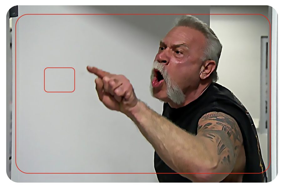 Наклейка на банковскую карту, бедность