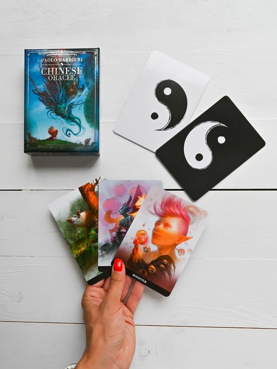 Оракул Китайский /Chinese oracle гадальная колода 24 карты, Lo Scarabeo Италия