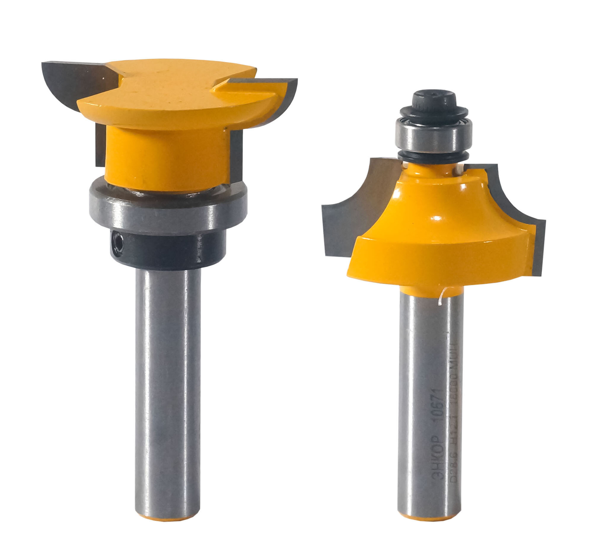 Набор фрез для изготовления переплёта дверок Энкор 10669, хвостовик 8 мм