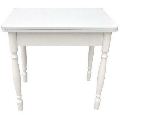 Стол Катрин Ломберный раскладной без ящика 60х80 Белый Размеры: Высота 725мм Глубина 800мм Ширина 600мм