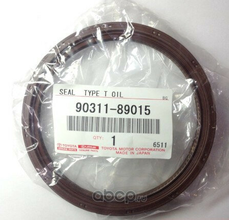TOYOTA-LEXUS 9031189015 сальник коленвала задний