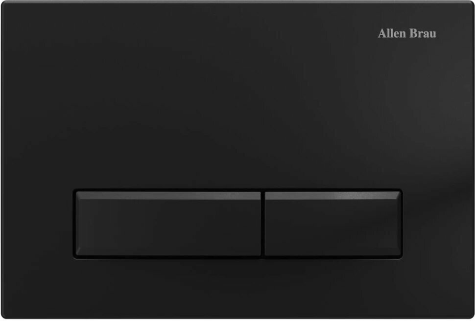 Кнопка смыва Allen Brau Fantasy 9.20003.31 для инсталляции, черный матовый