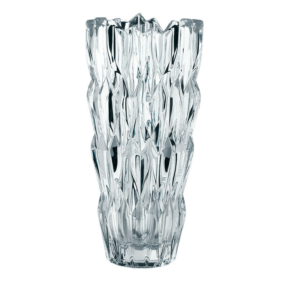 Ваза Nachtmann Quartz, стекло, хрусталь, прозрачная, настольная, 26см