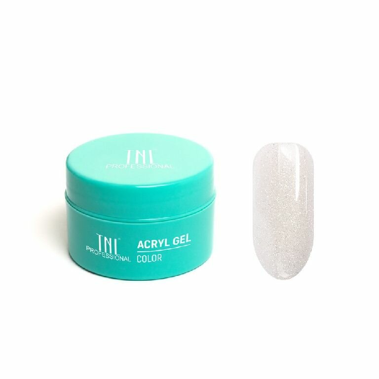 TNL Professional Acryl Gel Illusion №06 камуфлирующий сливочный с шиммером, 18 мл. (383079)