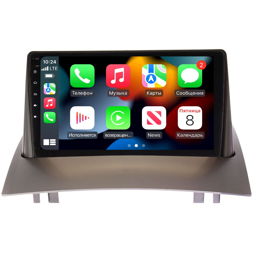 Магнитола CRS-300 Рено Меган 2 Renault Megane II 2002-2009 - Android 13 - CarPlay - IPS - DSP 36 полос - Кулер