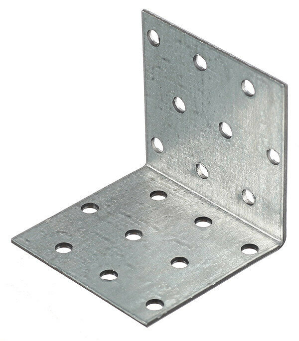 Уголок соединительный оцинкованный 60х60х60х2 мм 47204