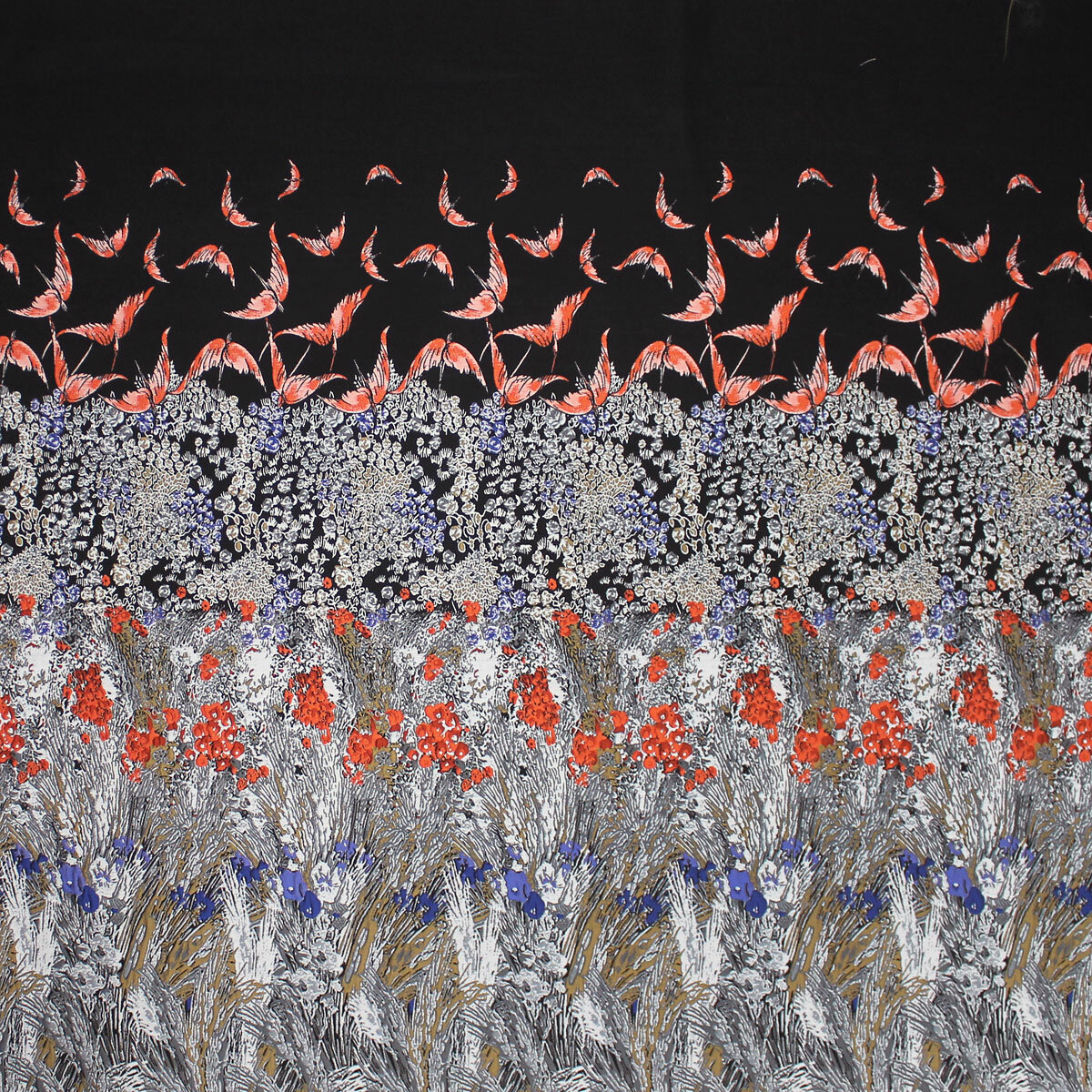 Ткань "Жаккард" Ткани-100, длина 1 м, ширина 1,6 м, 40% вискоза/60% полиэстер