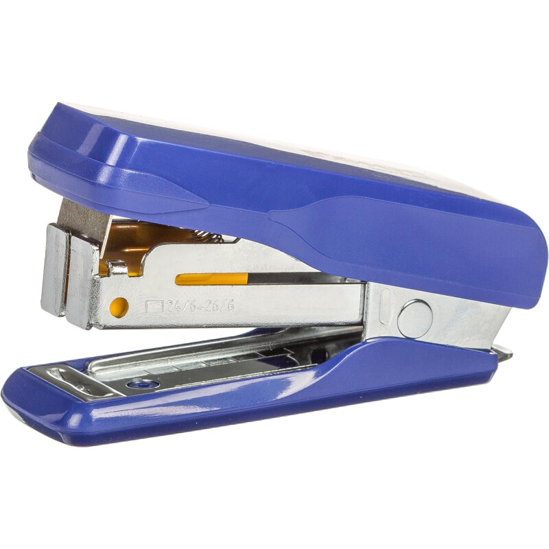 Степлер-мини Комус MSBL2420 (№24/6-26/6) до 20 лист. металл, синий 1271883