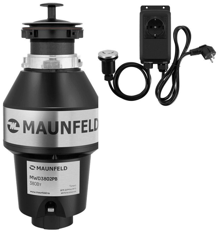 Измельчитель пищевых отходов Maunfeld MWD3802PB
