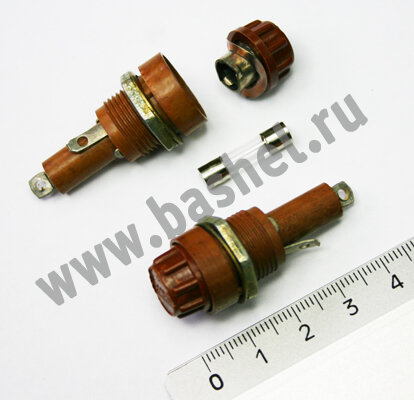 Держатель предохранителя 5*20 мм ДВП4-2, Радиодеталь
