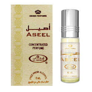 Al-Rehab Concentrated Perfume ASEEL (Мужские масляные арабские духи азил Аль-Рехаб), 6 мл.
