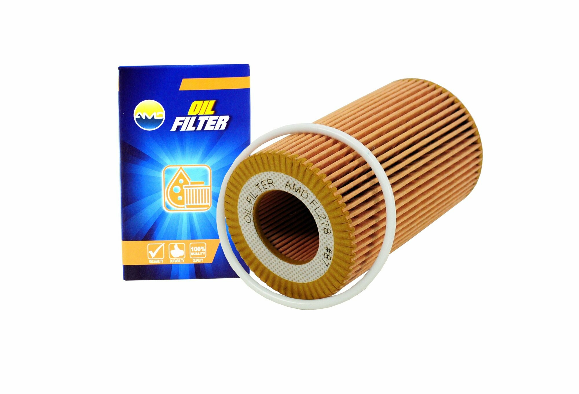 Фильтр масляный 06E115562H AMD. FL278 для AUDI A7 4GA,4GF,4MB 3,0 TFSI 333 л. с. 2014-2018