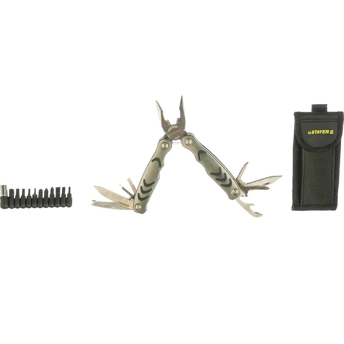 - - Многофункциональный инструмент PROFESSIONAL 12 в 1, STAYER 22852_z01 (1 шт.)