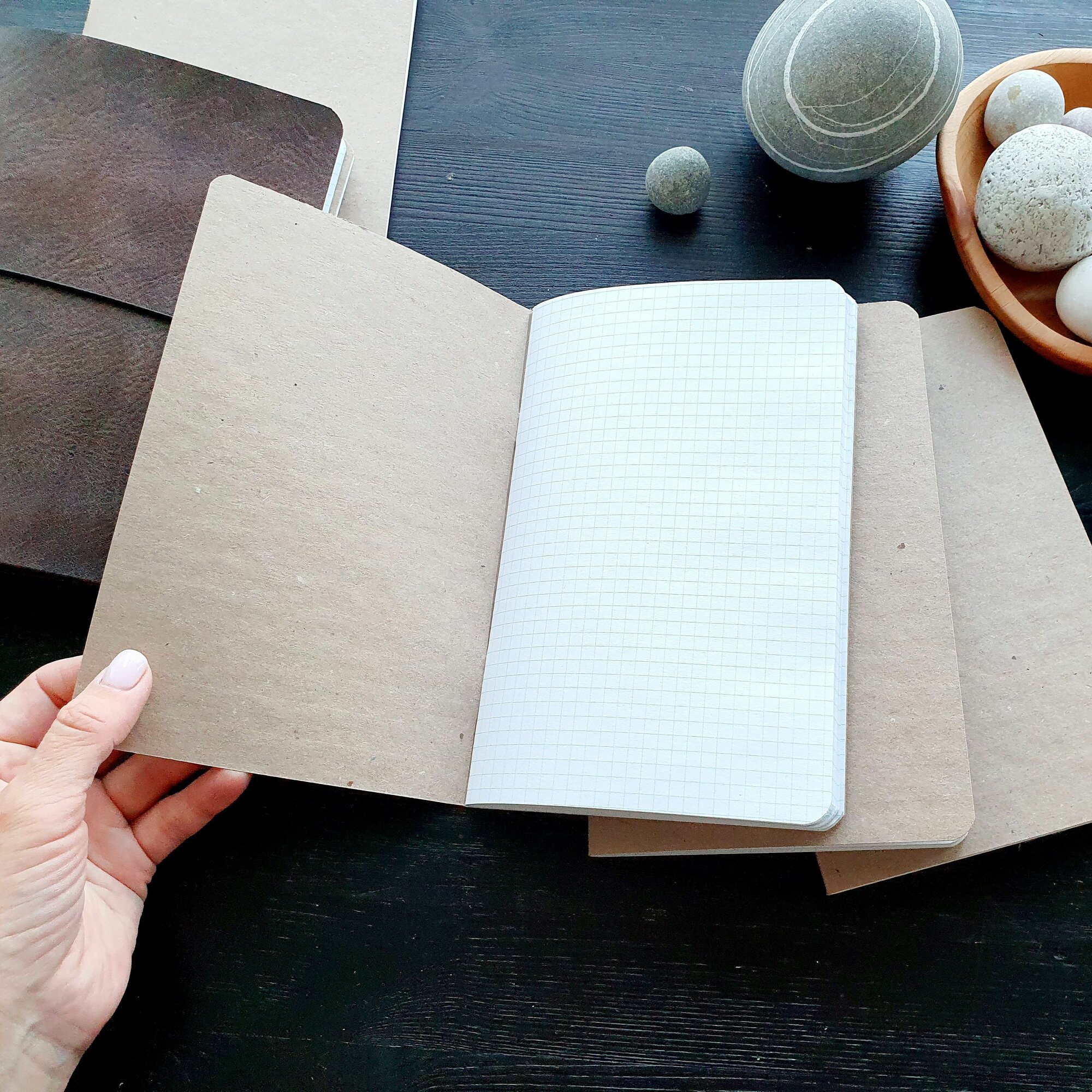 Блокноты формата А5 (13,5х20см) в клетку / сменные блоки / запасные тетради 3 штуки по 30 листов