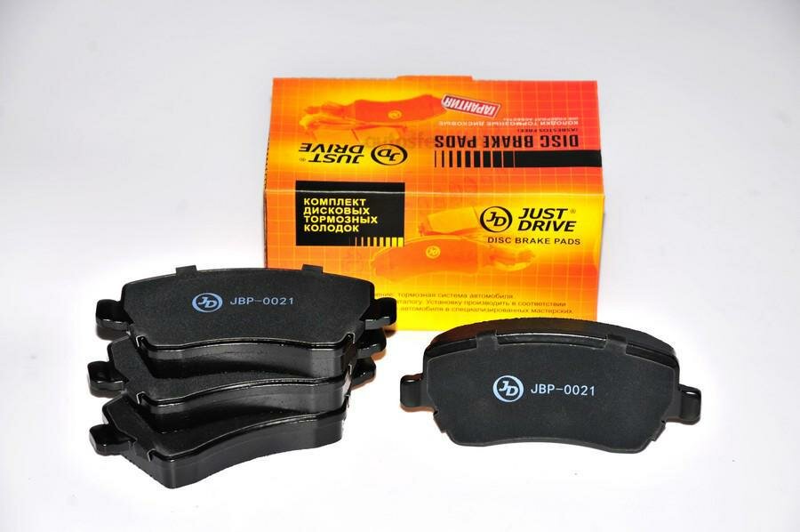 JUST DRIVE JBP0021 Колодки тормозные, передние D1261