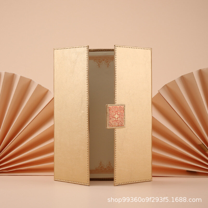 Квадратная пряжка, искусственная кожа, 8 карат, формат А4