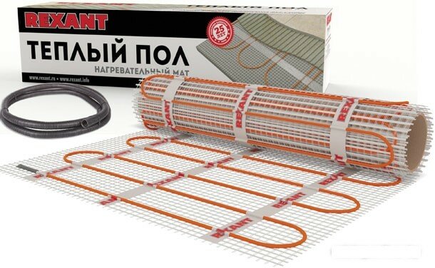 Теплый пол Rexant Extra 0.5x16 м 1280 Вт