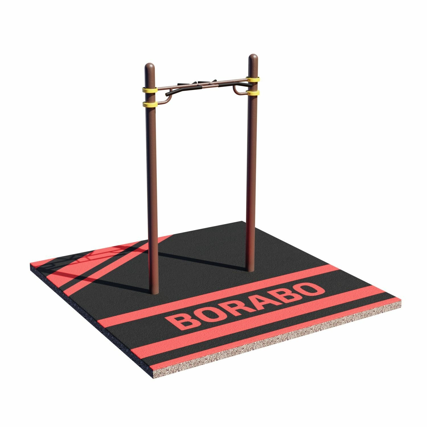 Турник воркаут с противоскользящим хватом уличный, дачный bw-100