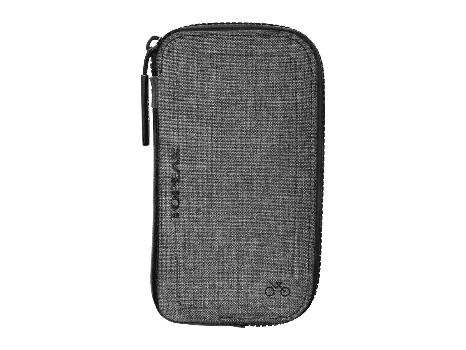 Кошелек велосипедиста с отделением для смартфона TOPEAK CYCLING WALLET 5.5" серый