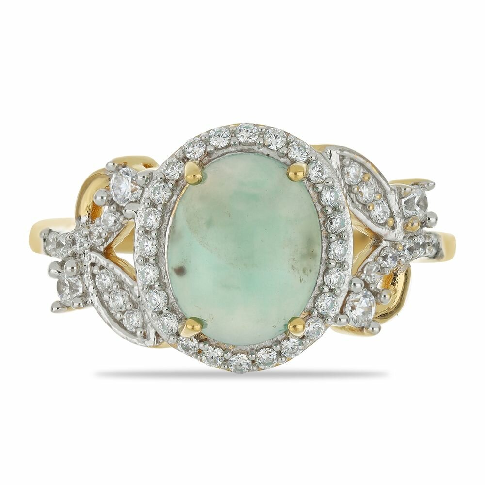 Кольцо, серебро, 925 проба, фианит