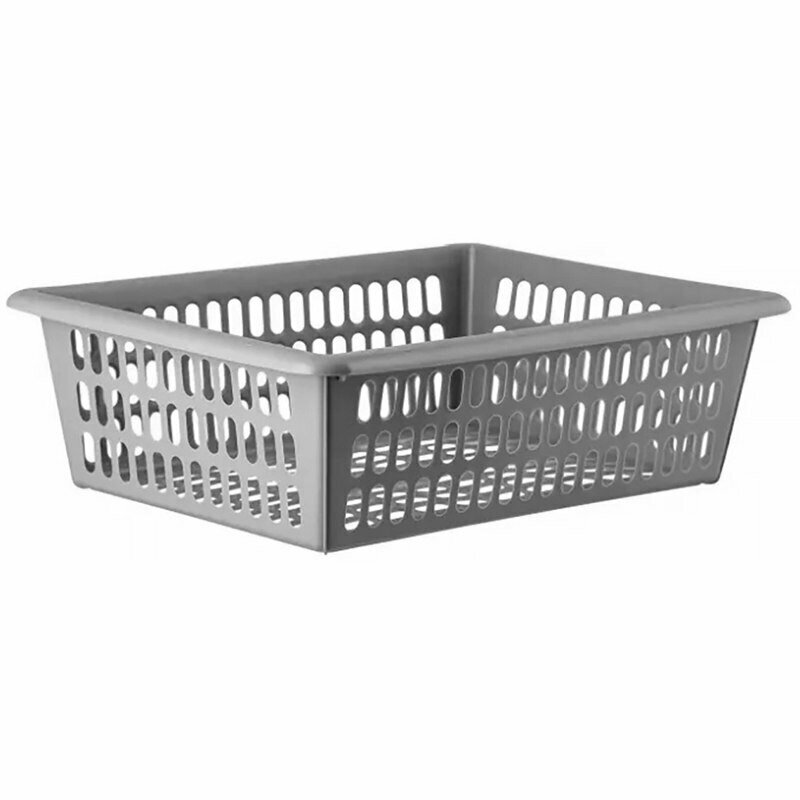 Корзинка Полимербыт 131, полипропилен, прямоугольная, для хранения, 40x30х13см, 9 литров