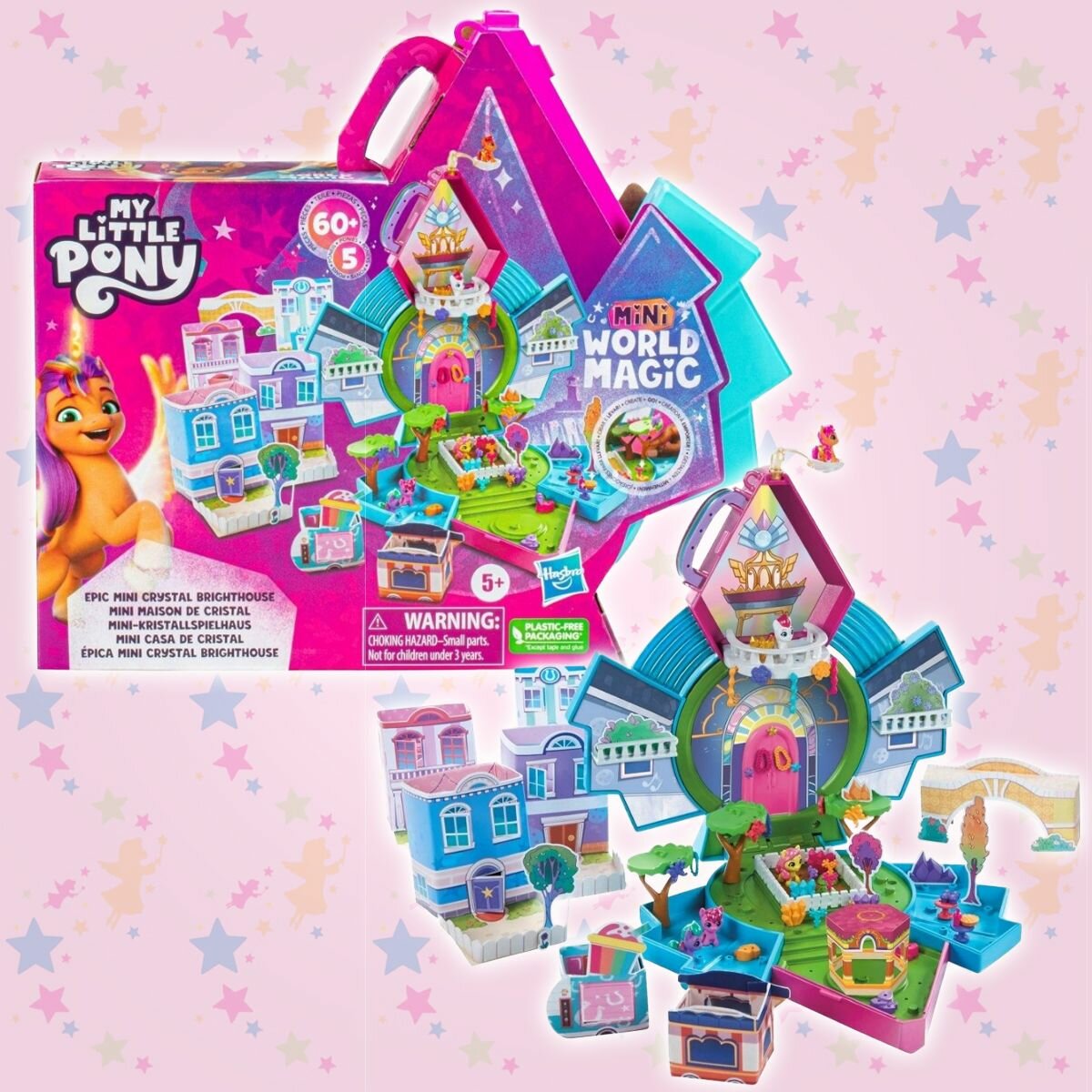 Игрушка Май литл пони My Little Pony World Magic Brighthouse и 5 пони