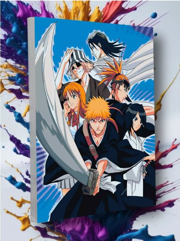 Картина по номерам Аниме Блич Фентези 40х50