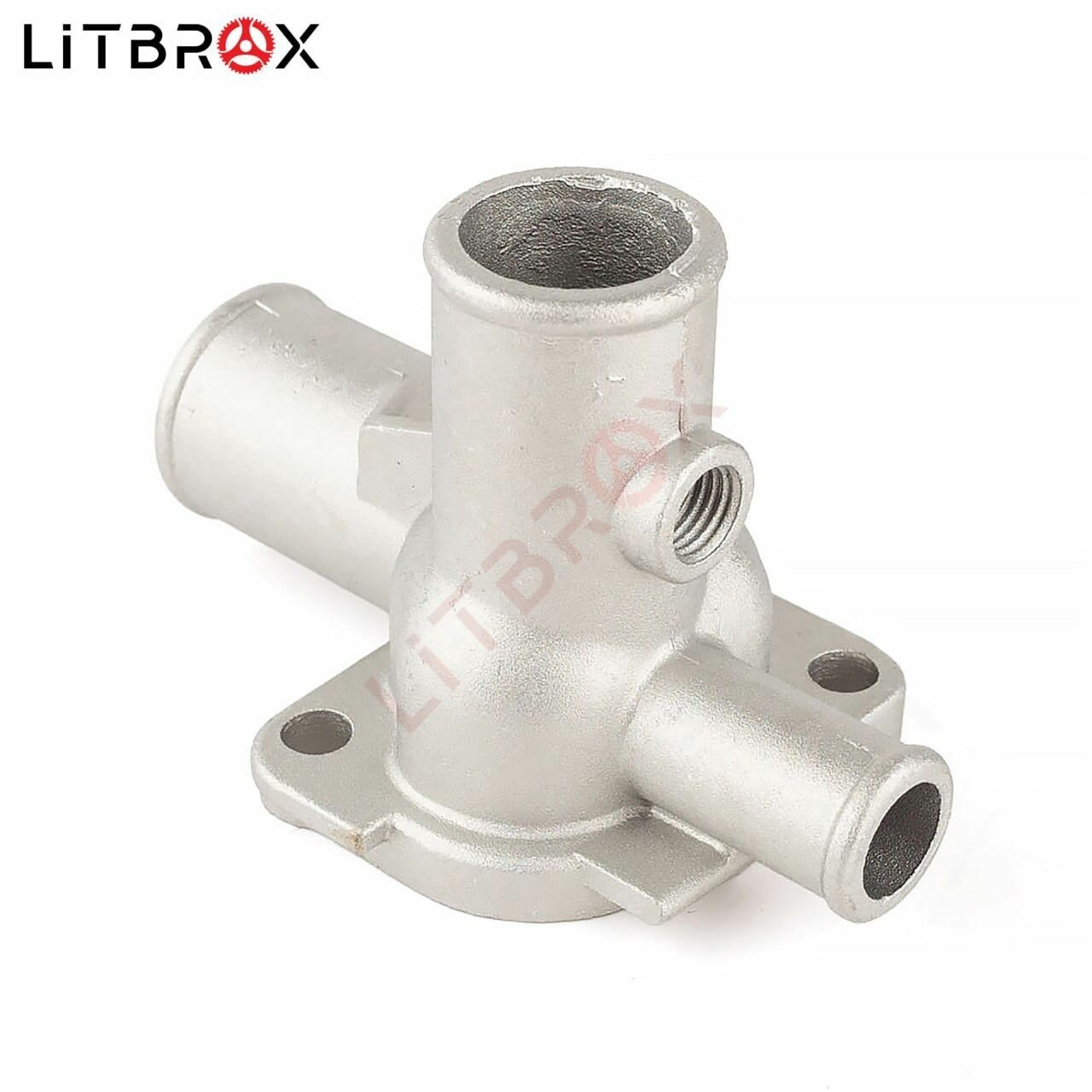 Патрубок головки блока / водяного насоса (Выпускной) под датчик ВАЗ LADA 2108-21099, 2110-2112 / 21083-1303014