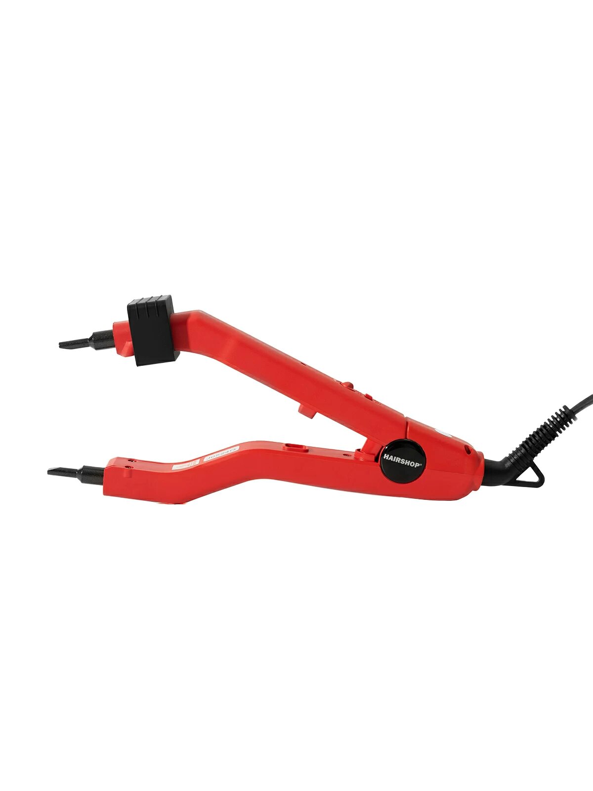 Hairshop Щипцы для горячего наращивания микрокапсул с терморегулятором, 3м. (красный)