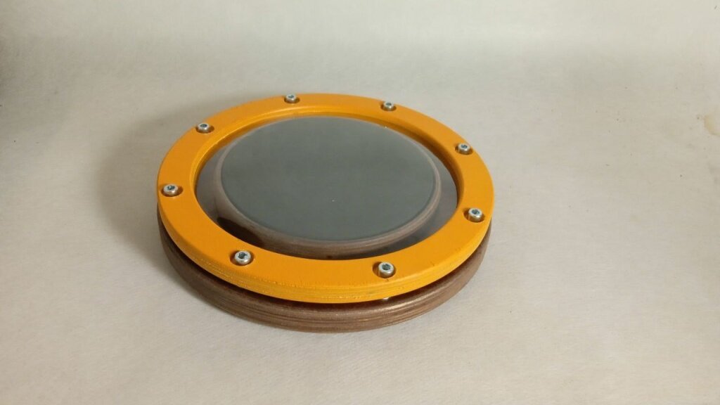 SSD10-M6O Тренировочный пэд с реалистичным отскоком 9.5", оранжевый, Sinkopa