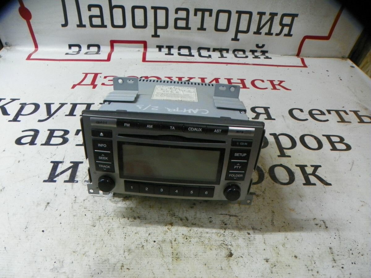 Магнитола Hyundai Santa Fe II рестайлинг (2009—2012) 961802B530