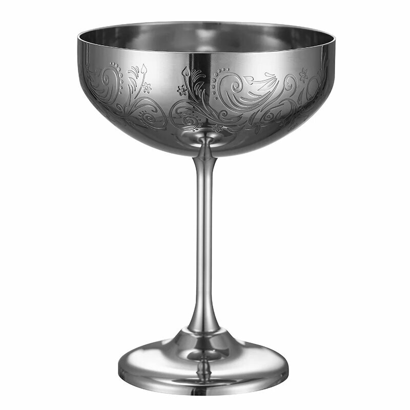 Стаканы для мартини CocktailGeek из нержавеющей стали Серебряный, Silver HS